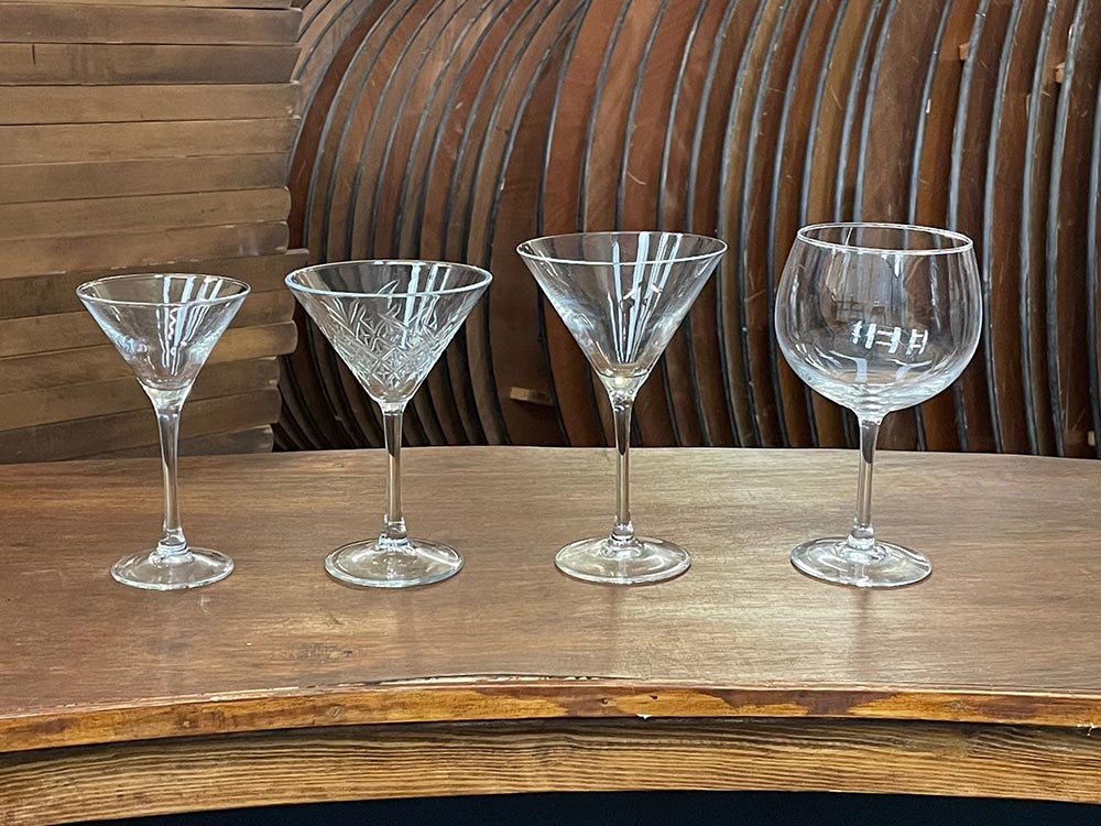 Glassware hire - Cameo Event Hire